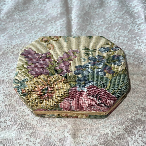 Accessories | Rare Vintage Tapestry Jewelry Box | Poshmark